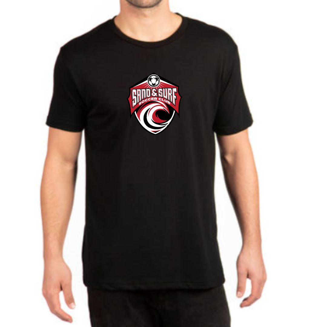 Men’s T-Shirt – Sand and Surf Soccer Club Store